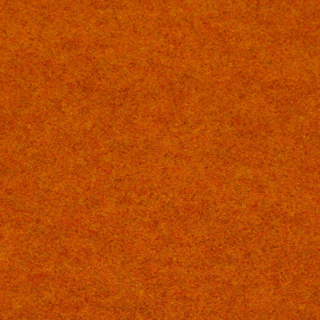 Wool felt orange | Feline | natural wool felt | sustainable felt